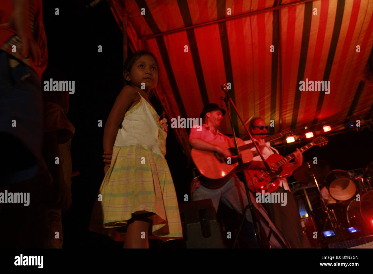 The Cambodian Space Project perform in Kampot, Cambodia Stock Photo - Alamy