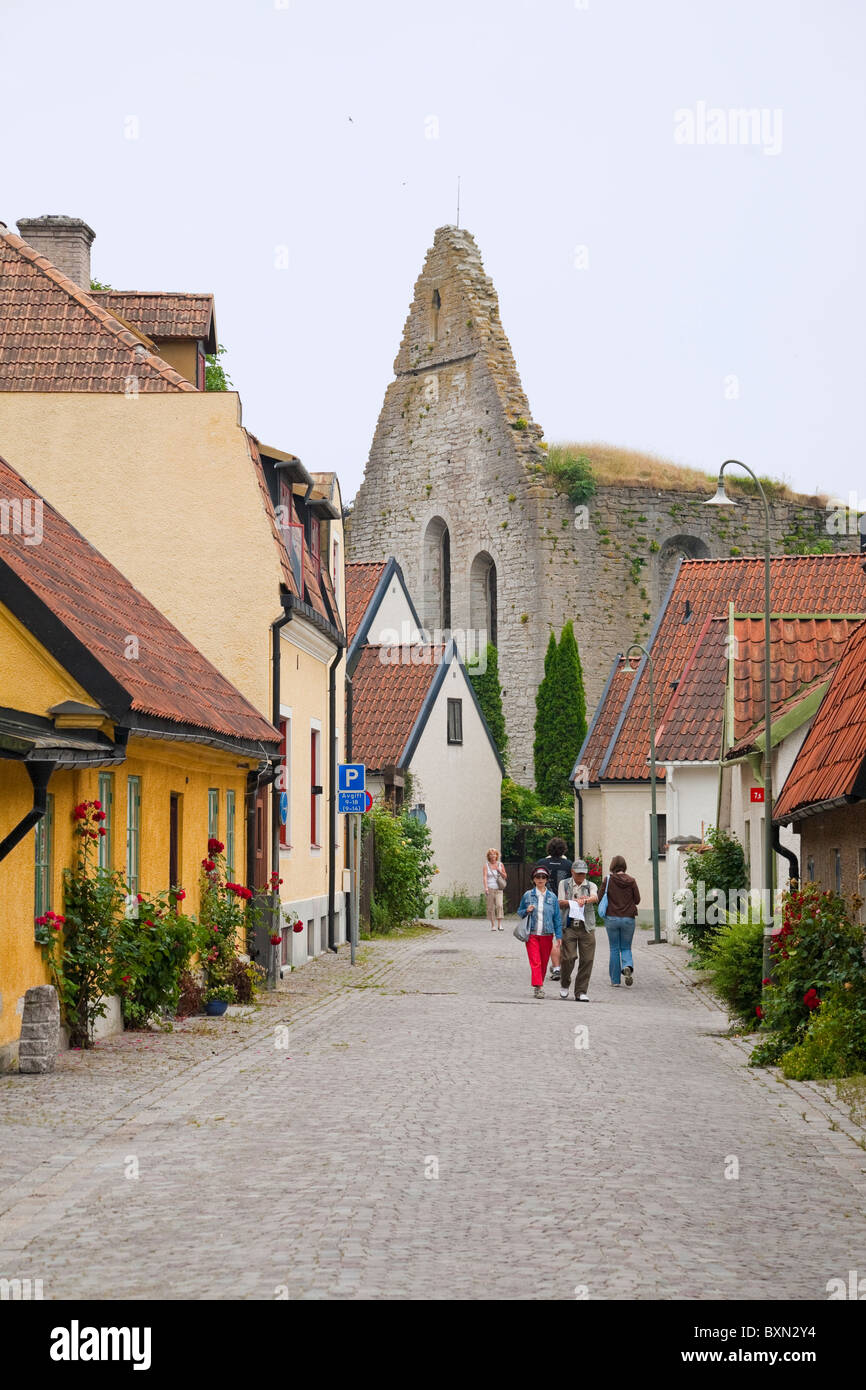 Visby church hi-res stock photography and images - Alamy