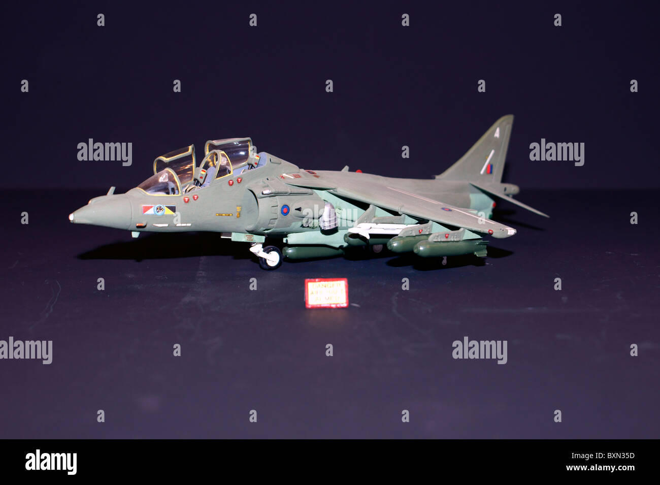 BAe HARRIER TRAINER 1/72ND KIT HAND PAINTED Stock Photo - Alamy