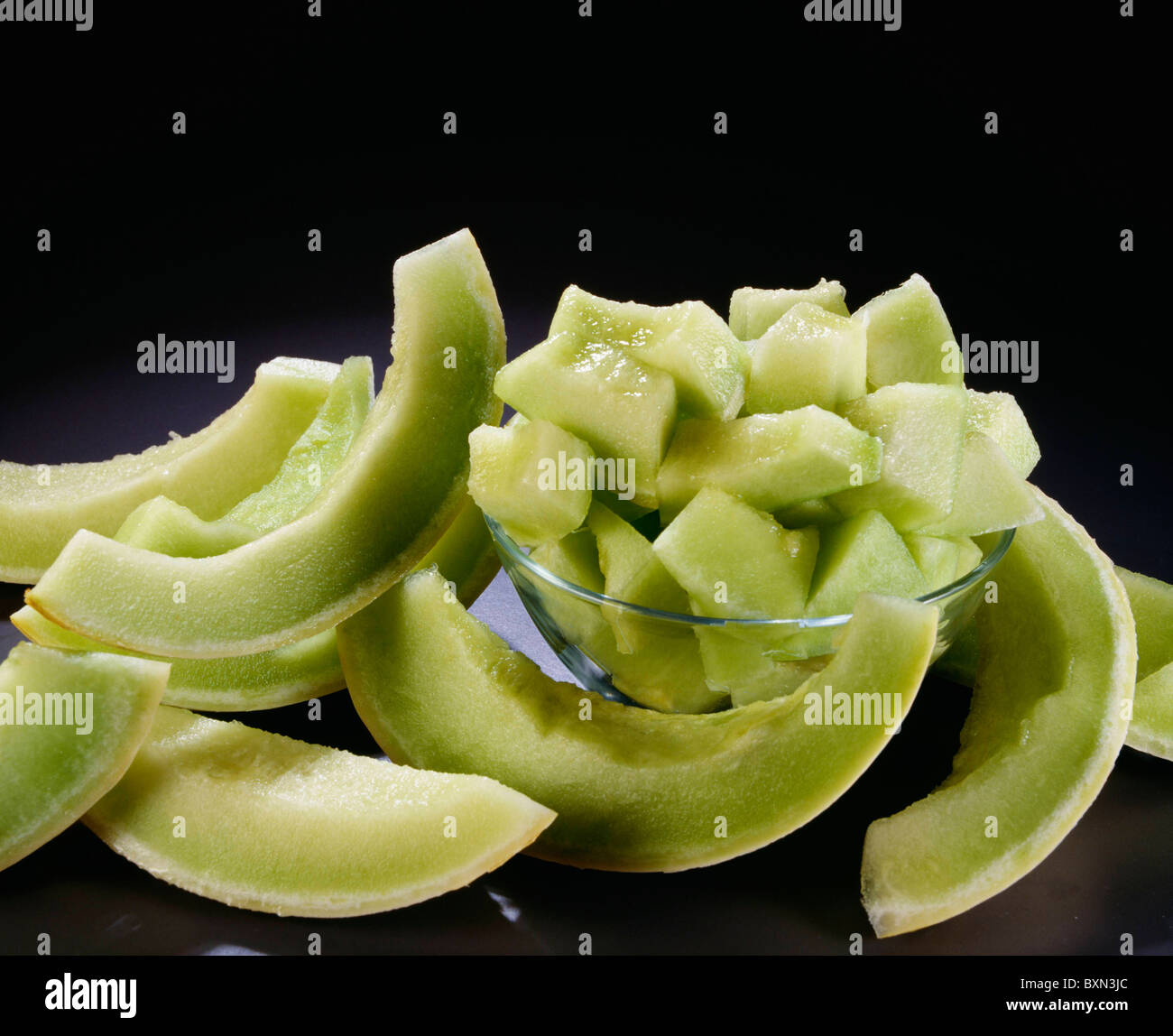 HONEYDEW MELON STUDIO Stock Photo - Alamy