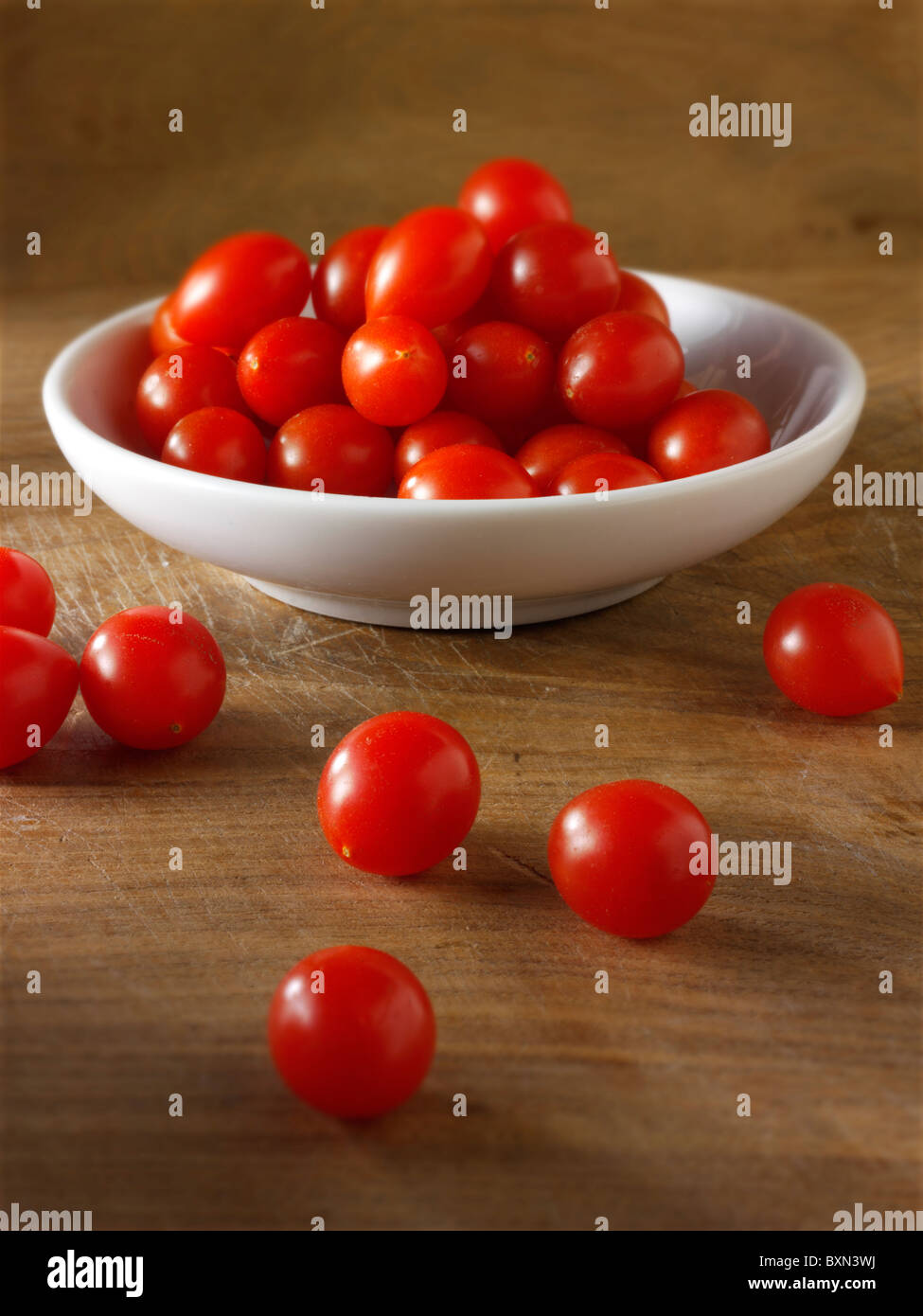 Fresh Tom Tom tomatoes Stock Photo - Alamy