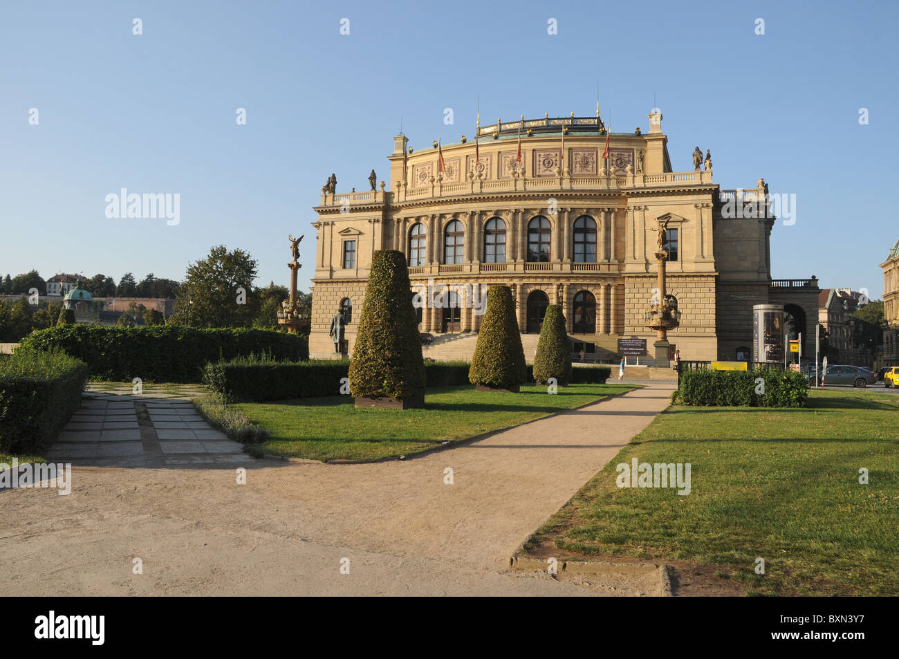 The Rudolfinum in Prague Stock Photo - Alamy