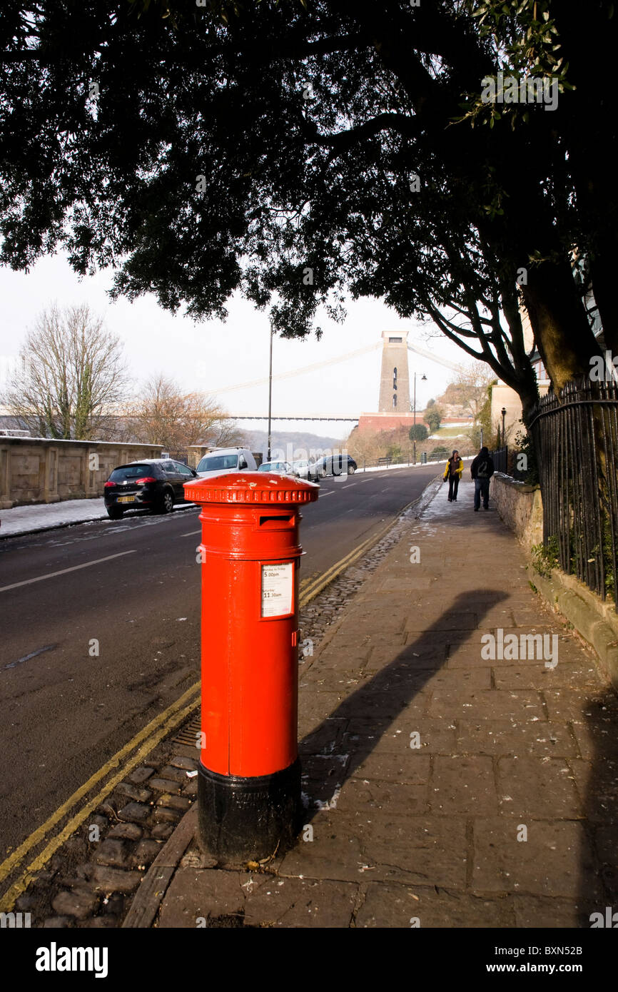 Break post box hi-res stock photography and images - Alamy