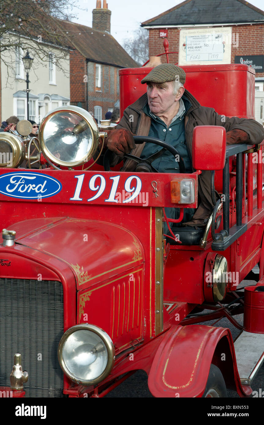 Old ford fire engine fire hi-res stock photography and images - Alamy