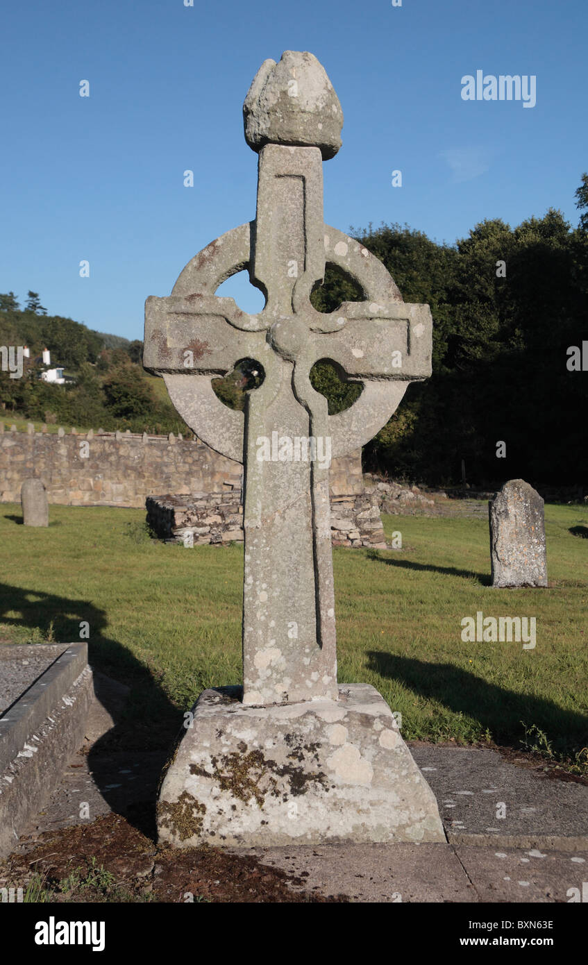 One of the Kilkieran High Crosses (Plain Cross), Kilkieran, Co Kilkenny ...