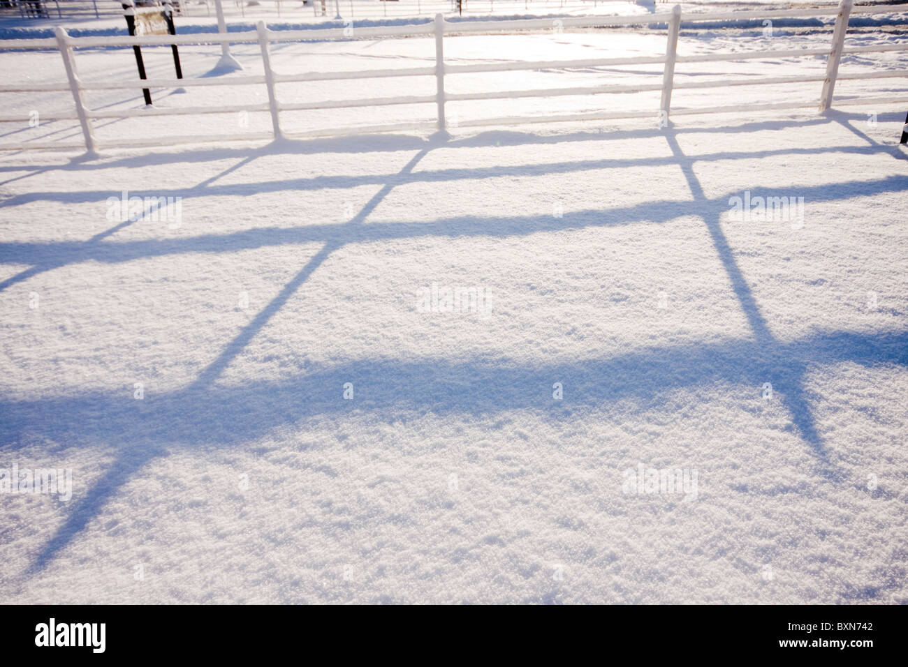 Sun ray snow hi-res stock photography and images - Alamy