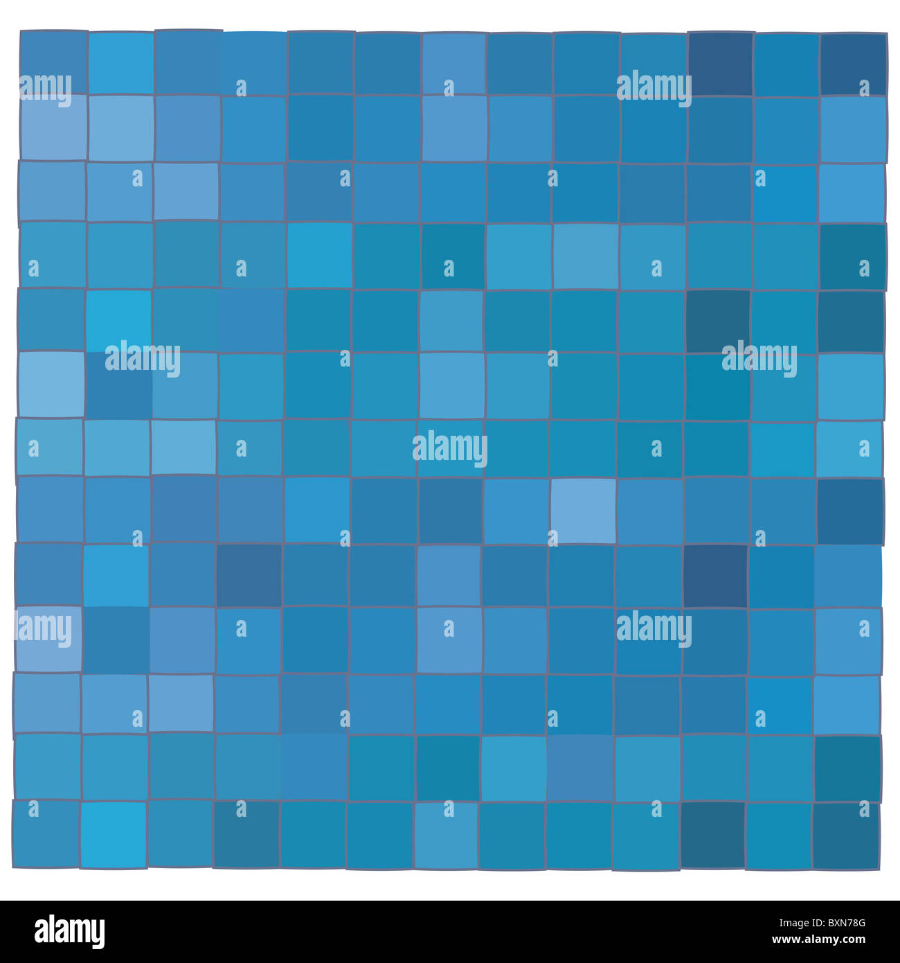 Blue mosaic background Stock Photo - Alamy