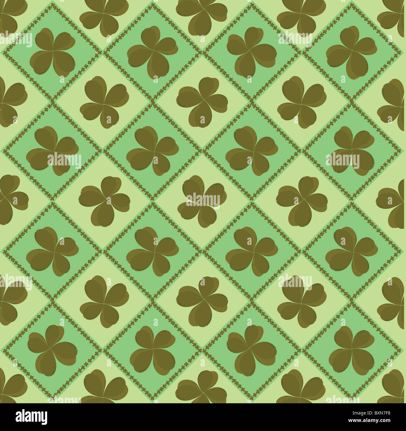 Background with clover Stock Photo - Alamy