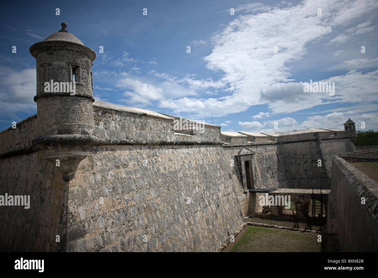 Fuerte de San Miguel or Fort St Michael in Campeche state, Mexico, June ...