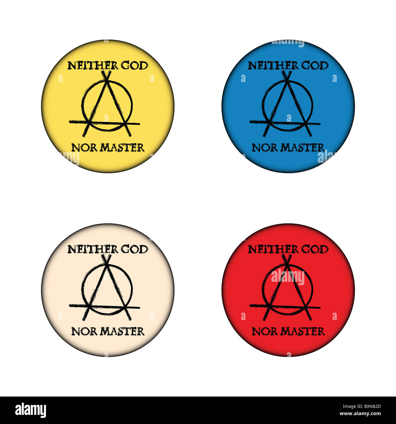 Anarchy sign Cut Out Stock Images & Pictures - Alamy