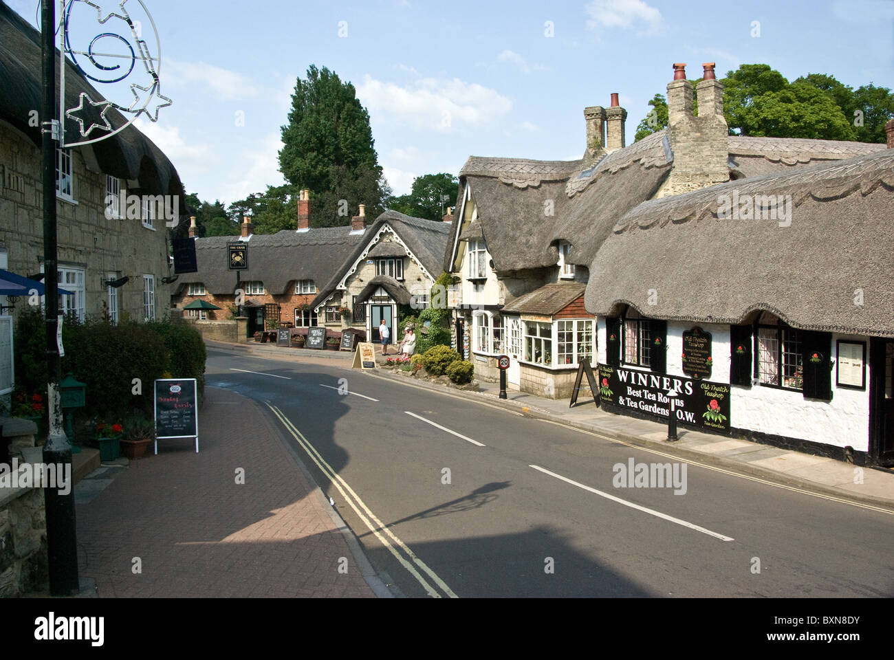 Shanklin old town, Isle of Wight, UK Stock Photo - Alamy