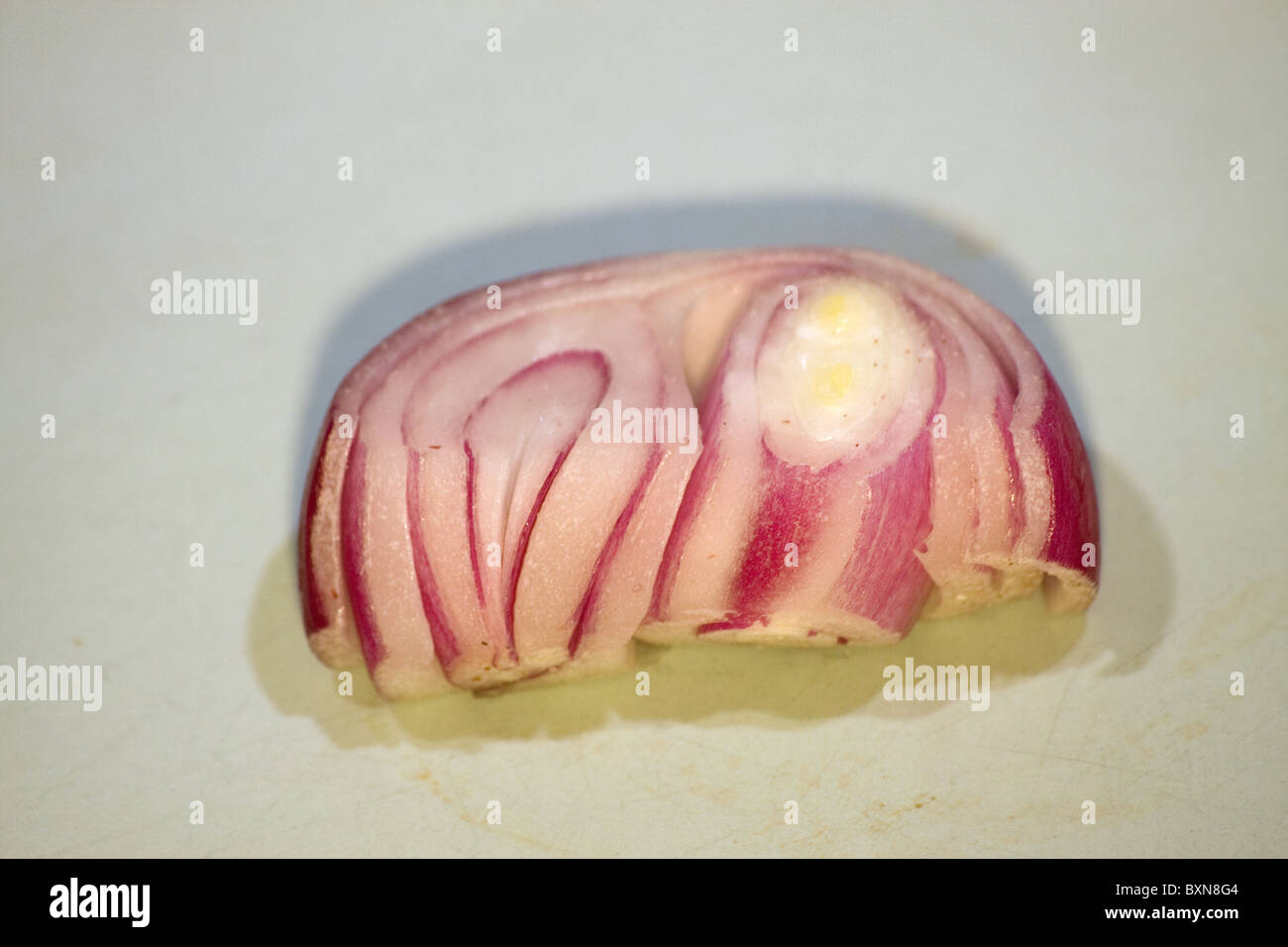 sliced red onion salad food fresh vegetable Stock Photo - Alamy