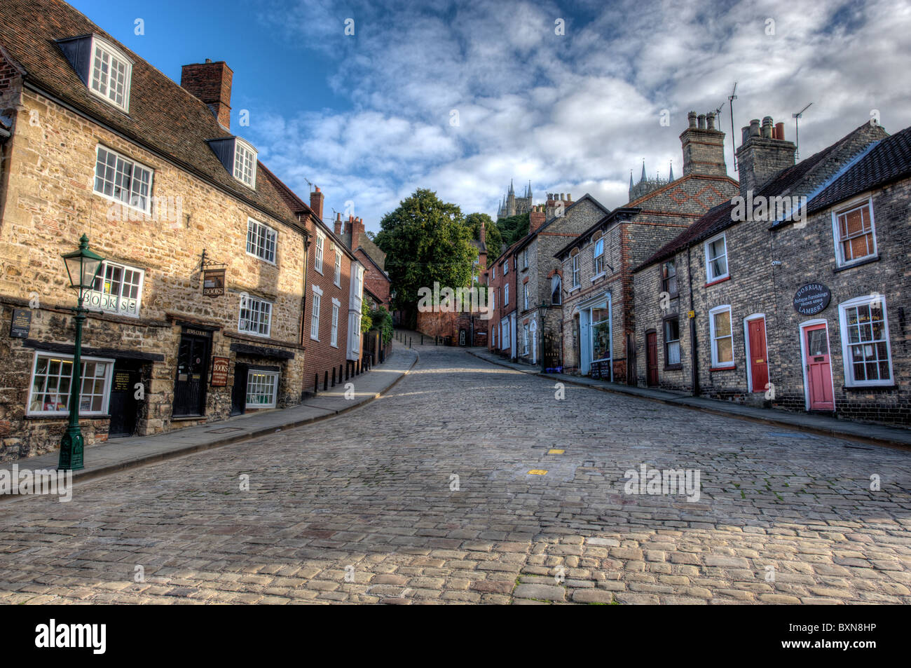 Lincoln cityscapes at sunrise Stock Photo - Alamy