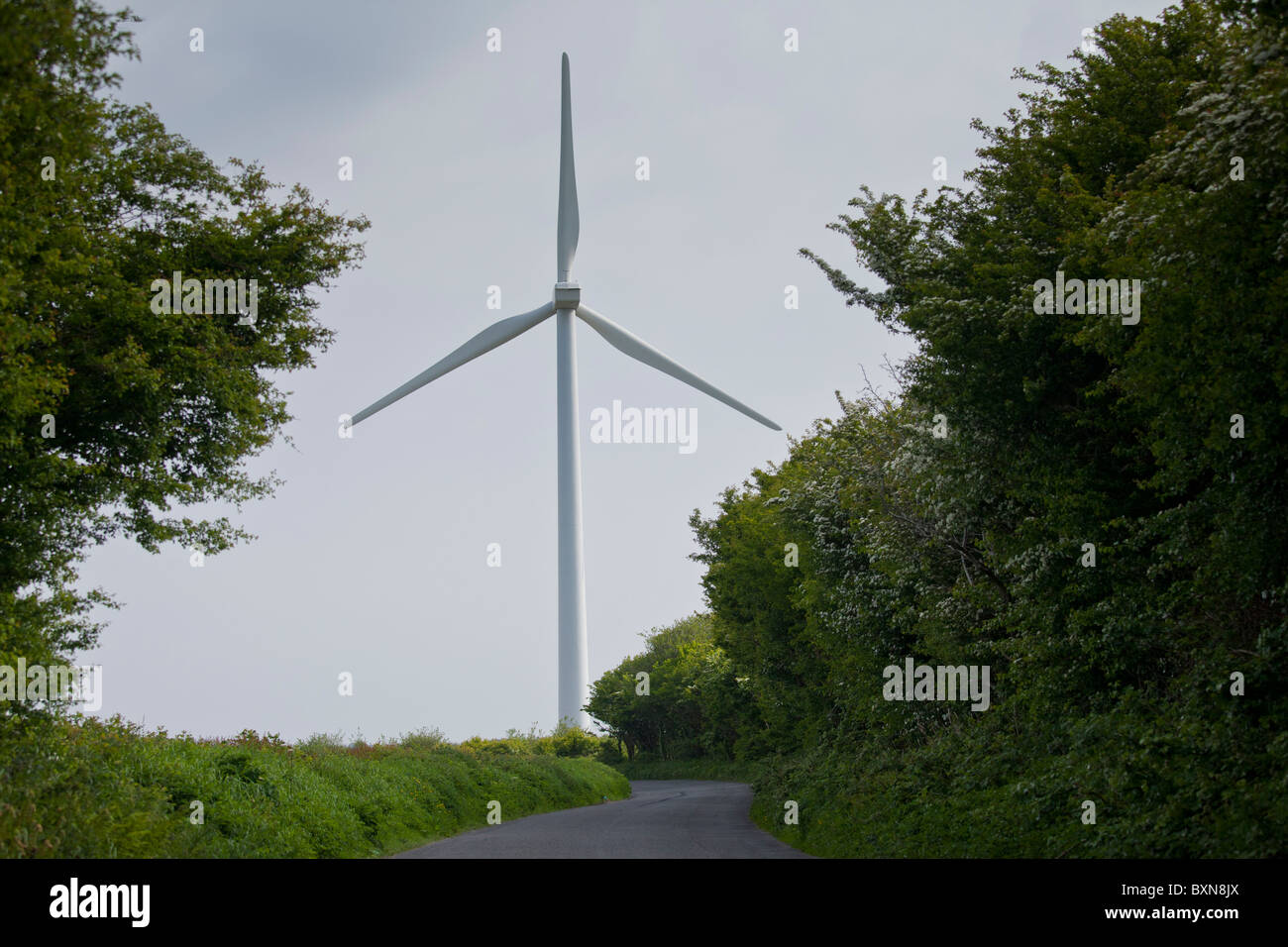 Wind turbine at Airtricity, Richfield Wind Farm at Kilmore, County ...