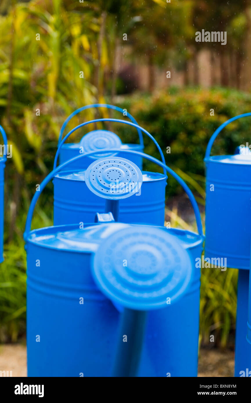 blue water can art Stock Photo - Alamy