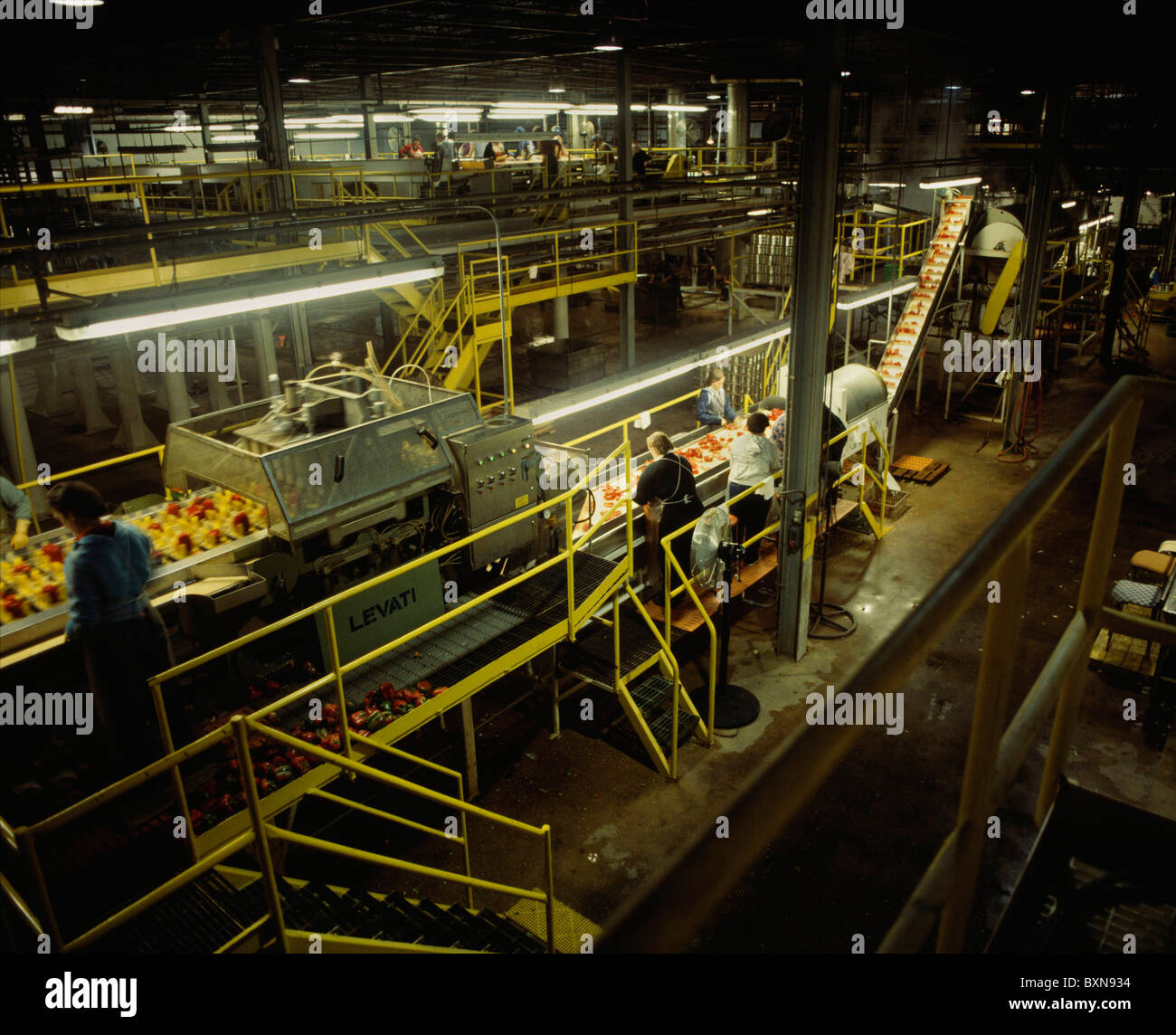 Canning factory hi-res stock photography and images - Alamy