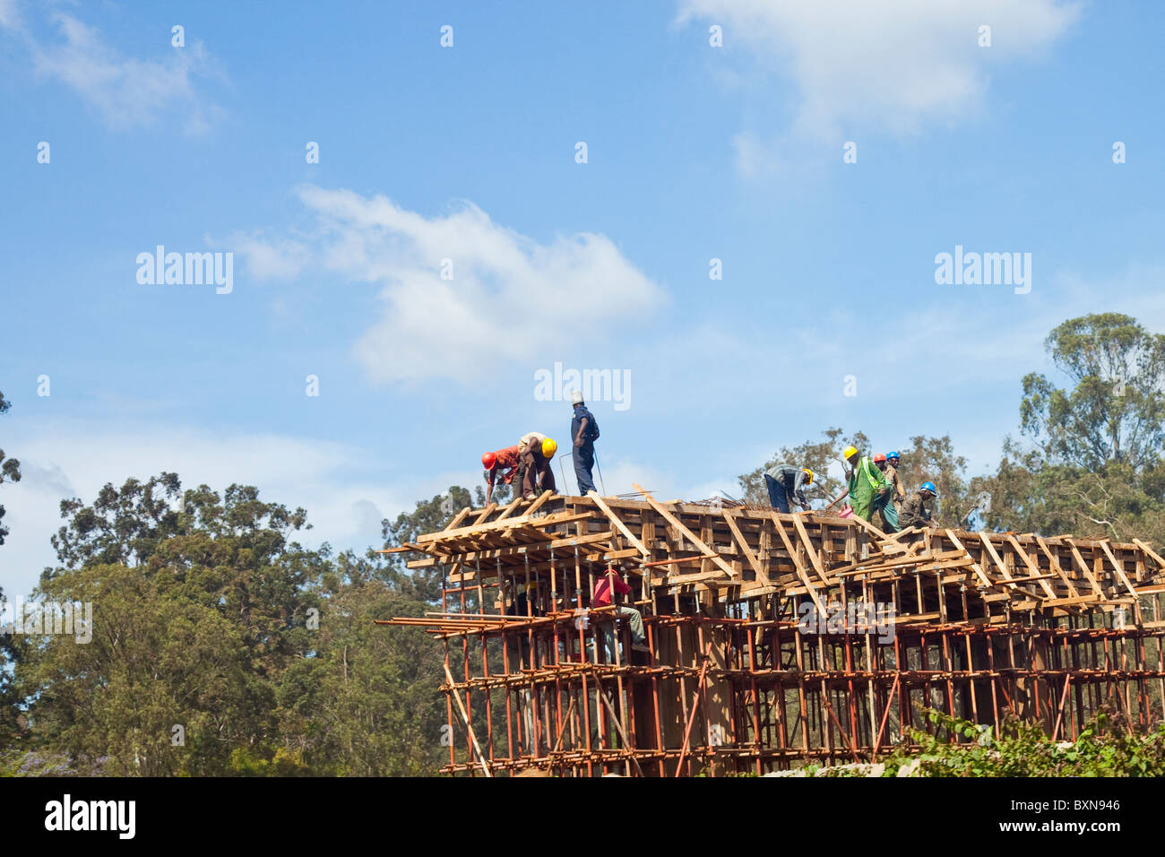 Africa construction highway hi-res stock photography and images - Alamy