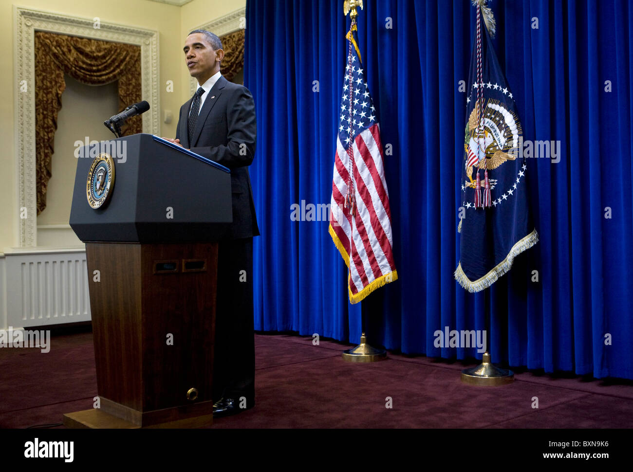 President obama speech hi-res stock photography and images - Alamy