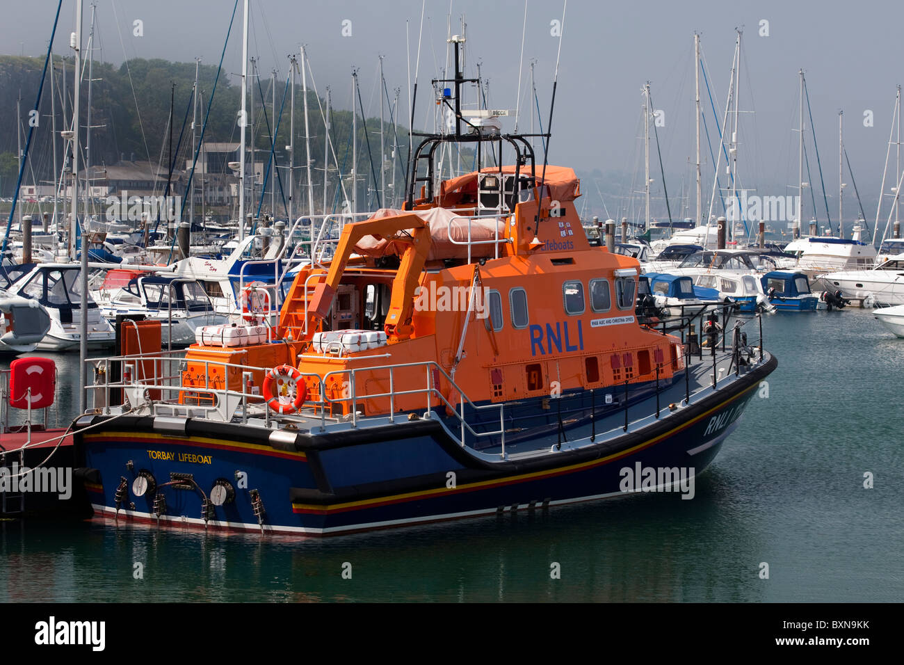 Houses and Boats ,Brixham Harbour and Marina ,Breakwater. Brixham ...