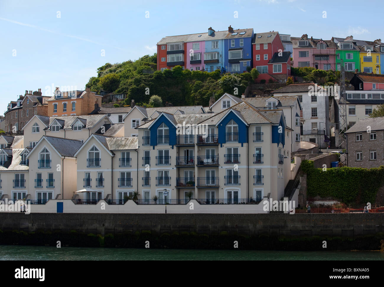 Colourful Sea Front Houses and Buildings around the Fishing Village ...