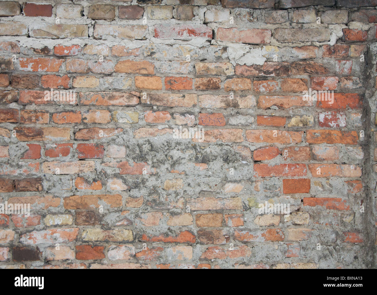 Old brick grey wall hi-res stock photography and images - Alamy