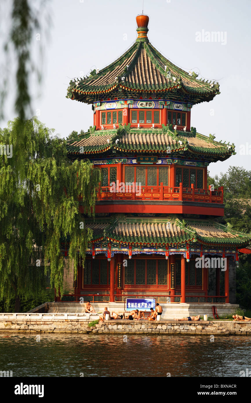Pagoda in Lijiang, Yunnan Province, China Stock Photo - Alamy