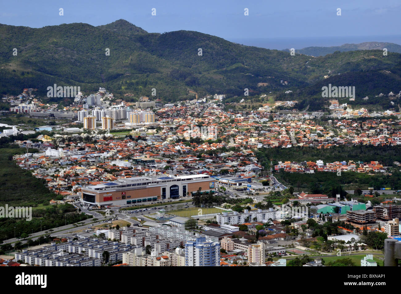 Aerial view, Florianopolis, Santa Catarina, Brazil Stock Photo - Alamy