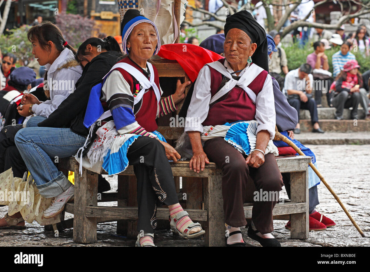 Naxi people, Lijiang, Yunnan Province, China Stock Photo - Alamy