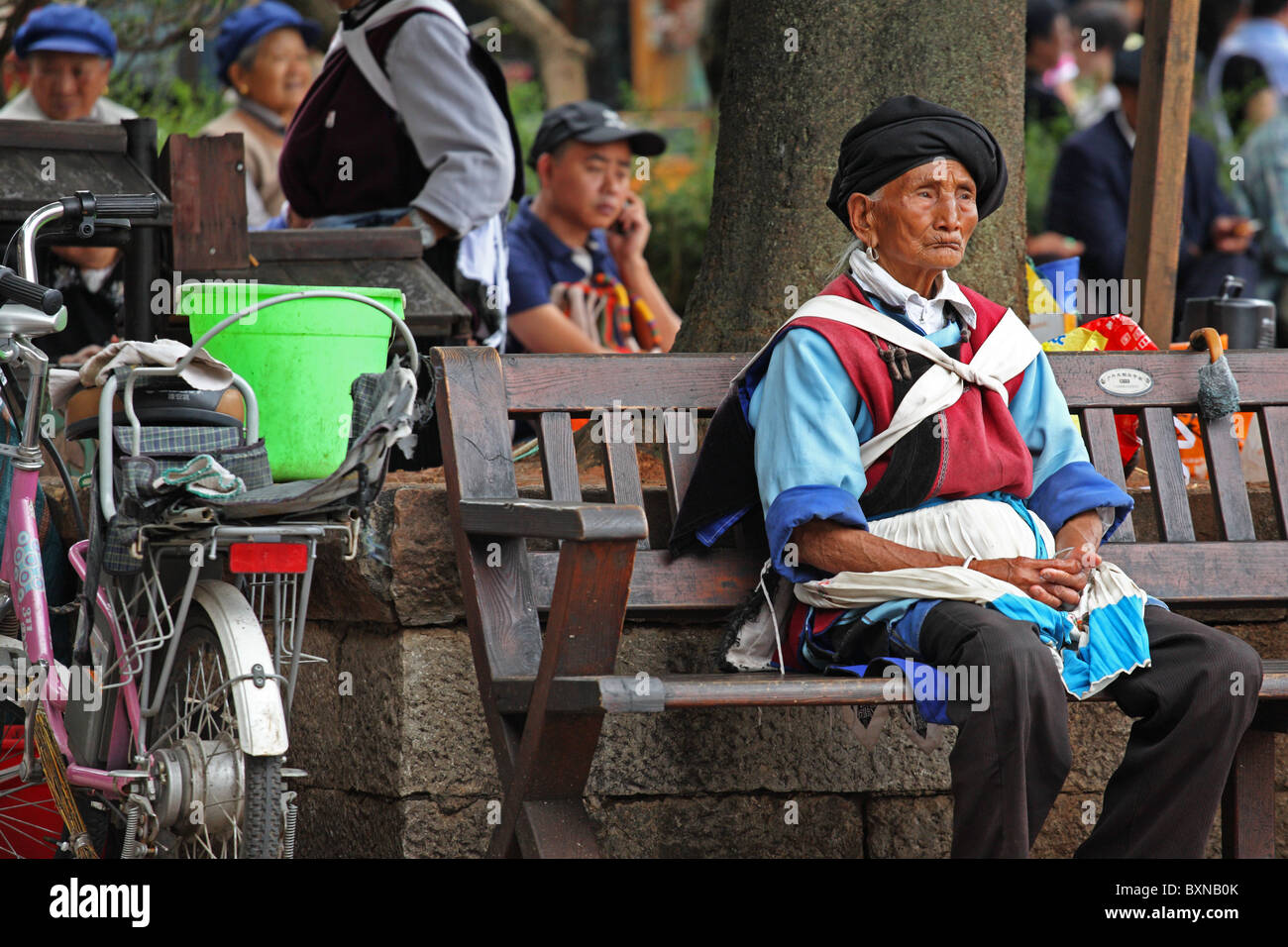 Naxi people, Lijiang, Yunnan Province, China Stock Photo - Alamy