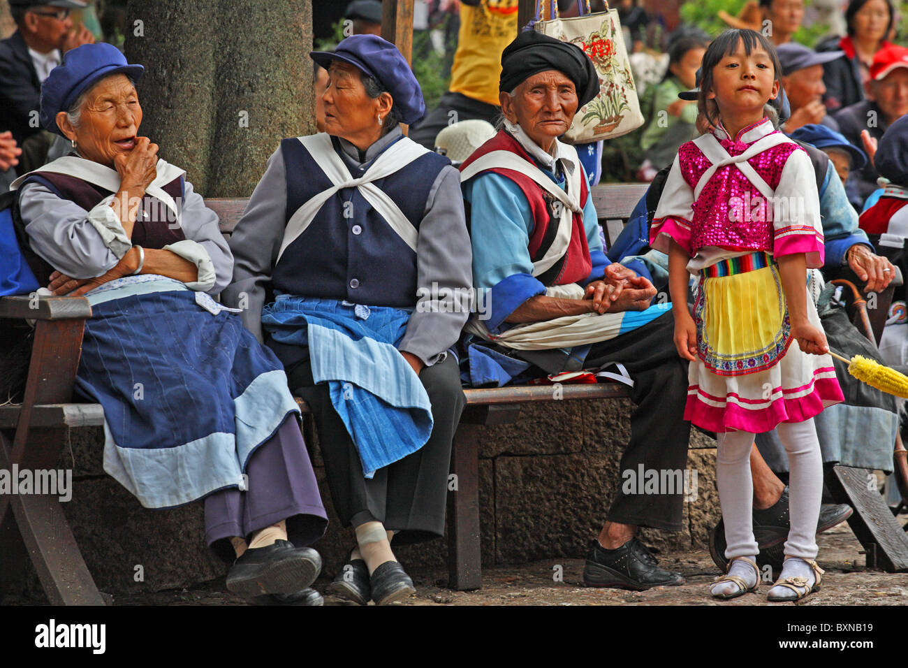Naxi people, Lijiang, Yunnan Province, China Stock Photo - Alamy