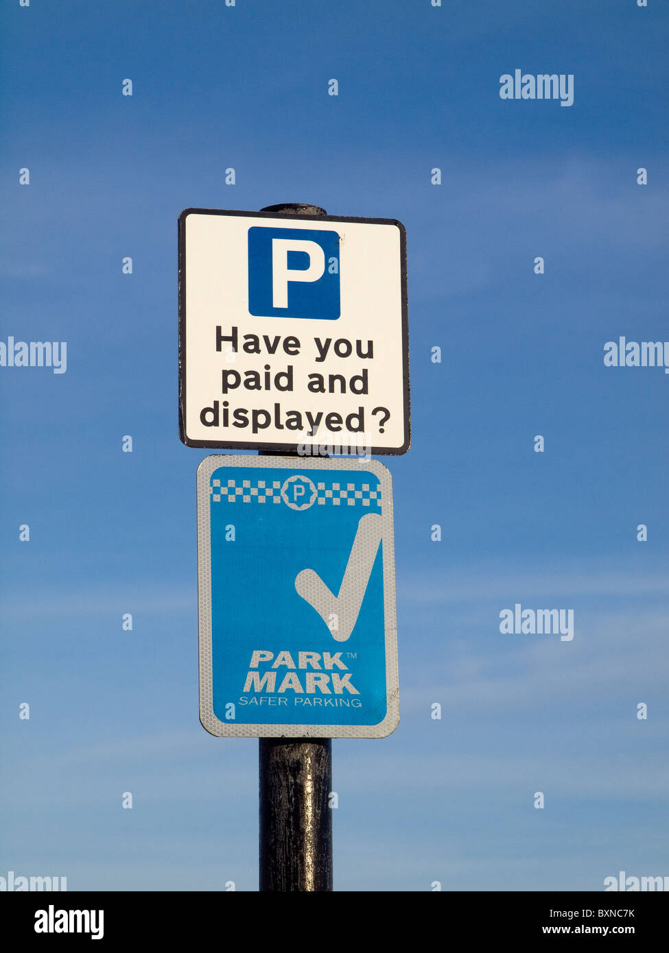 Park mark hi-res stock photography and images - Alamy