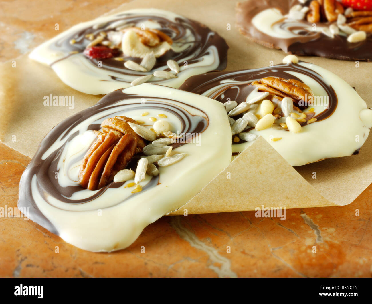 chocolate swirl biscuits Stock Photo - Alamy