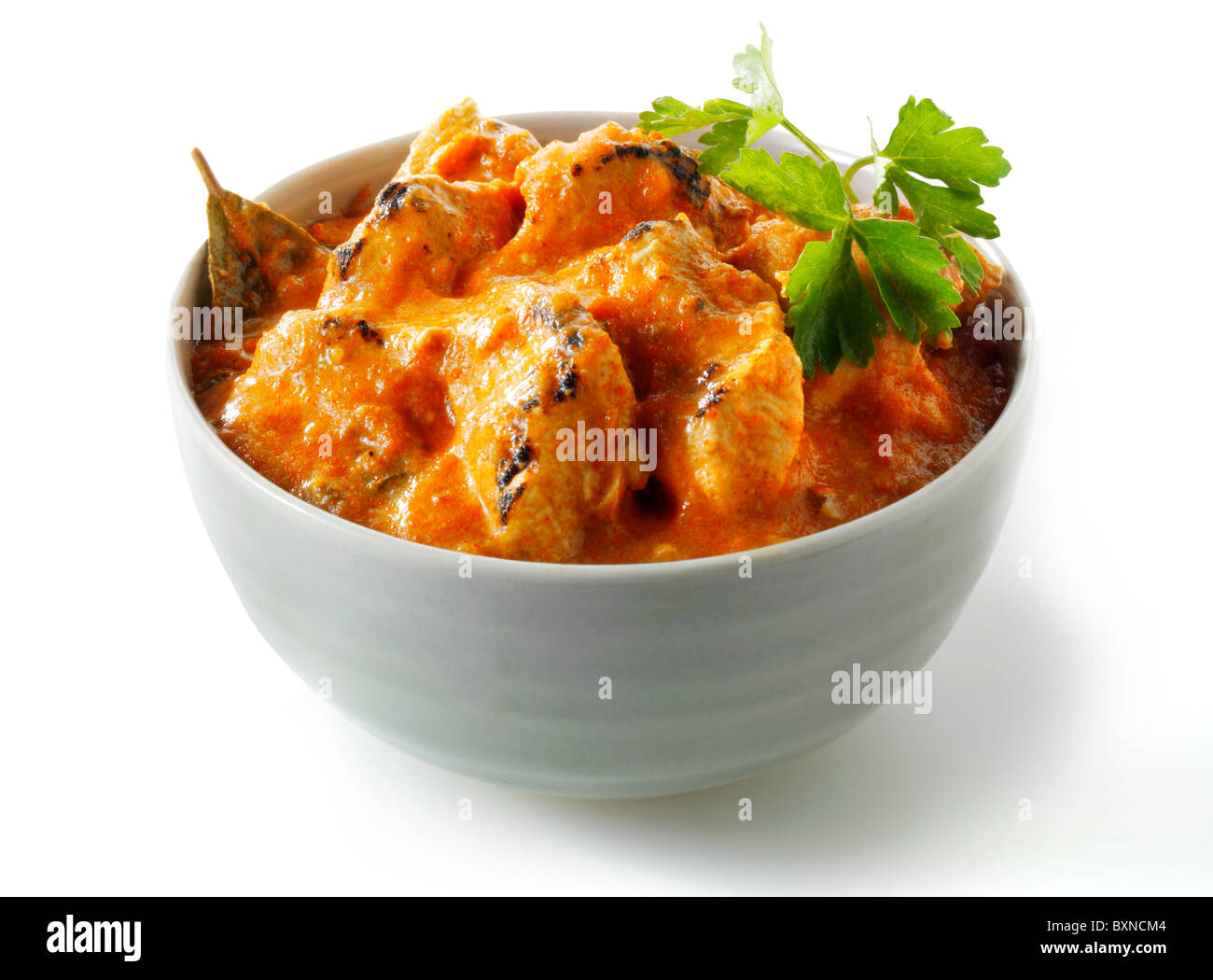 Indian butter chicken curry Cut Out Stock Images & Pictures - Alamy
