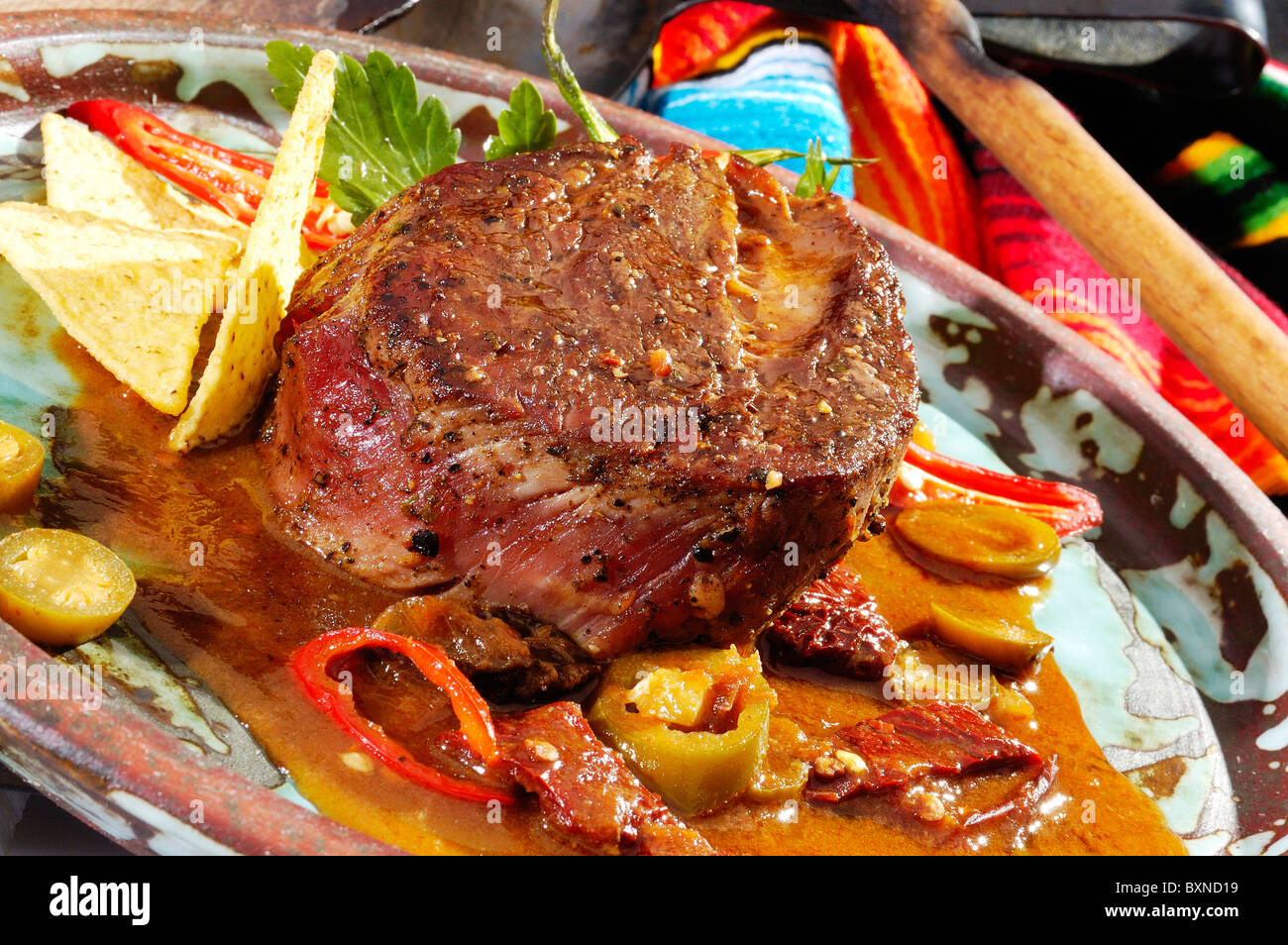 Mexican butcher hi-res stock photography and images - Alamy