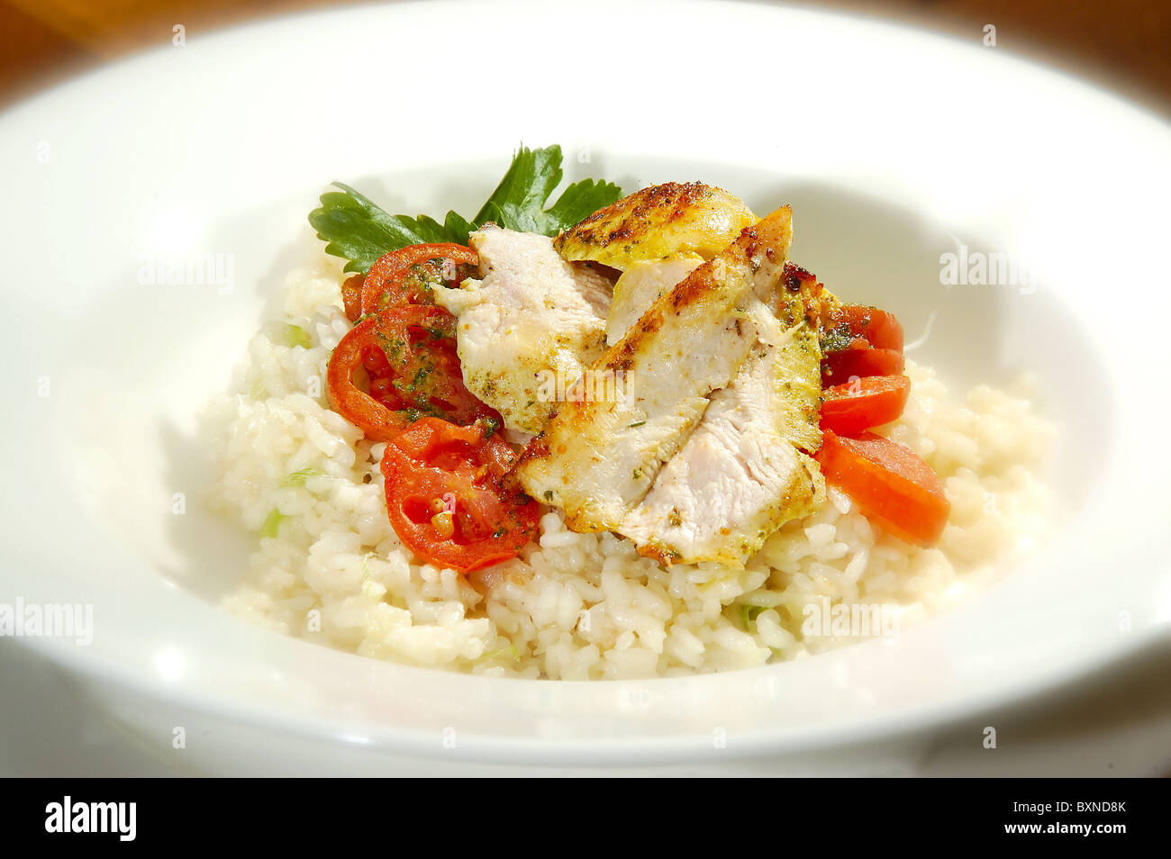 Italian chicken risotto hi-res stock photography and images - Alamy