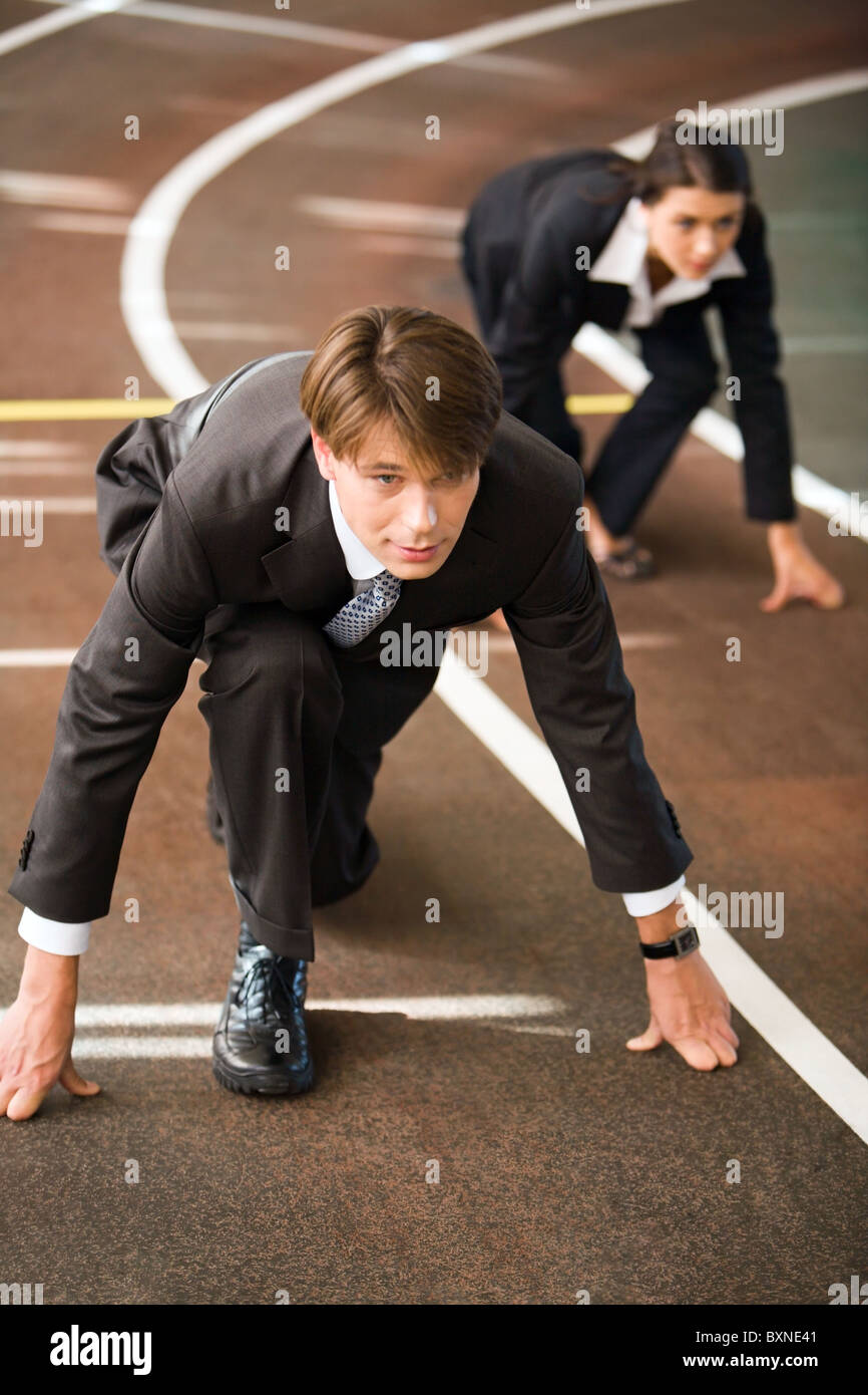 Starting a race hi-res stock photography and images - Alamy