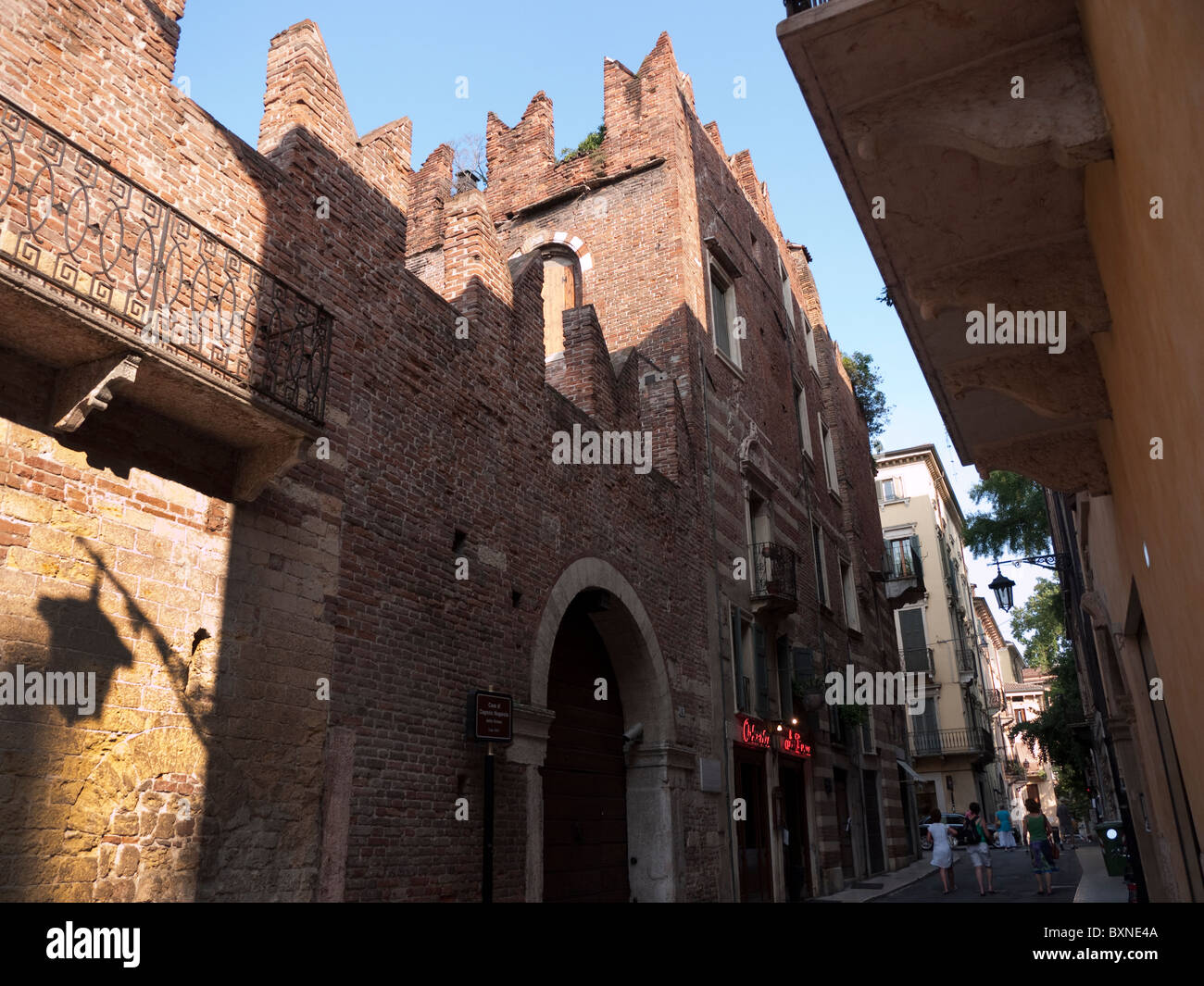 Romeo's House in Verona a city in Northern Italy which features in ...