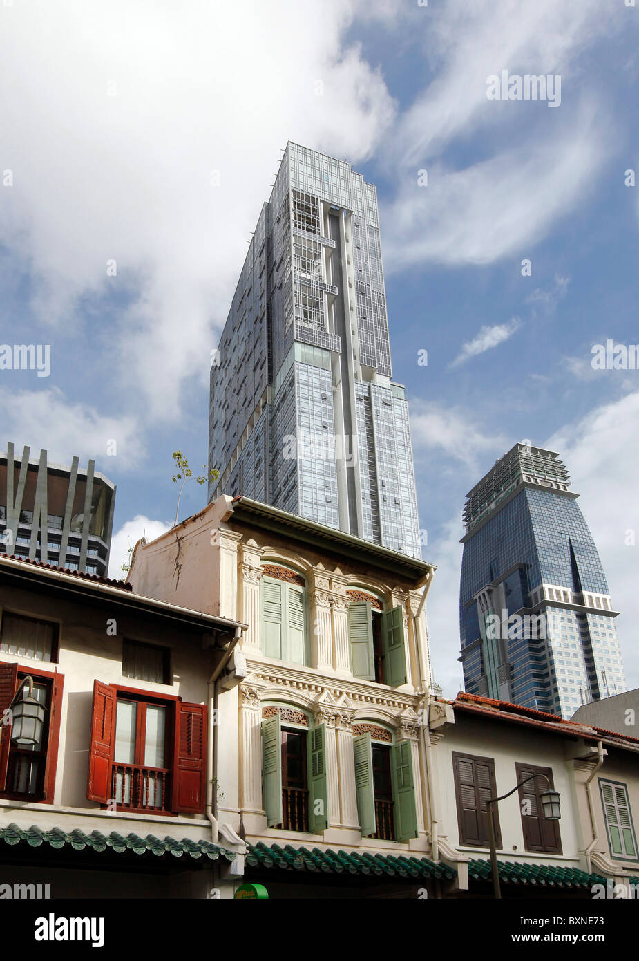 Old singapore chinatown hi-res stock photography and images - Alamy