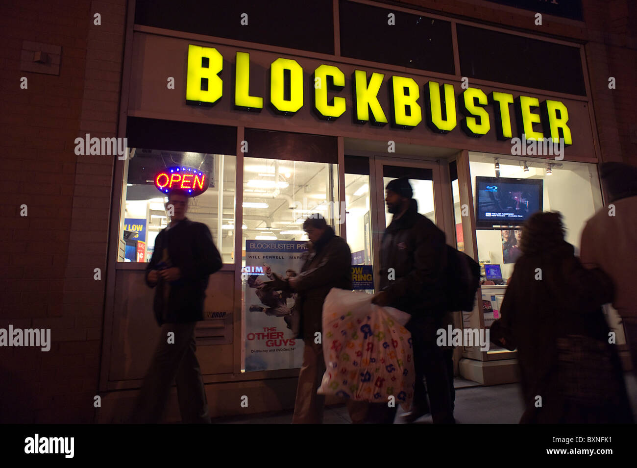 A Blockbuster Media store in the New York neighborhood of Hell's ...