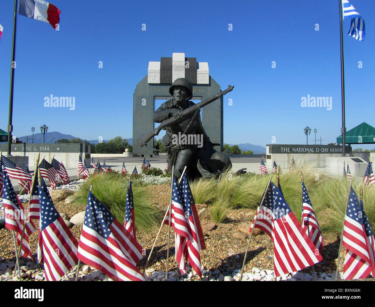 National D-Day memorial, Bedford, Virginia. USA Stock Photo - Alamy