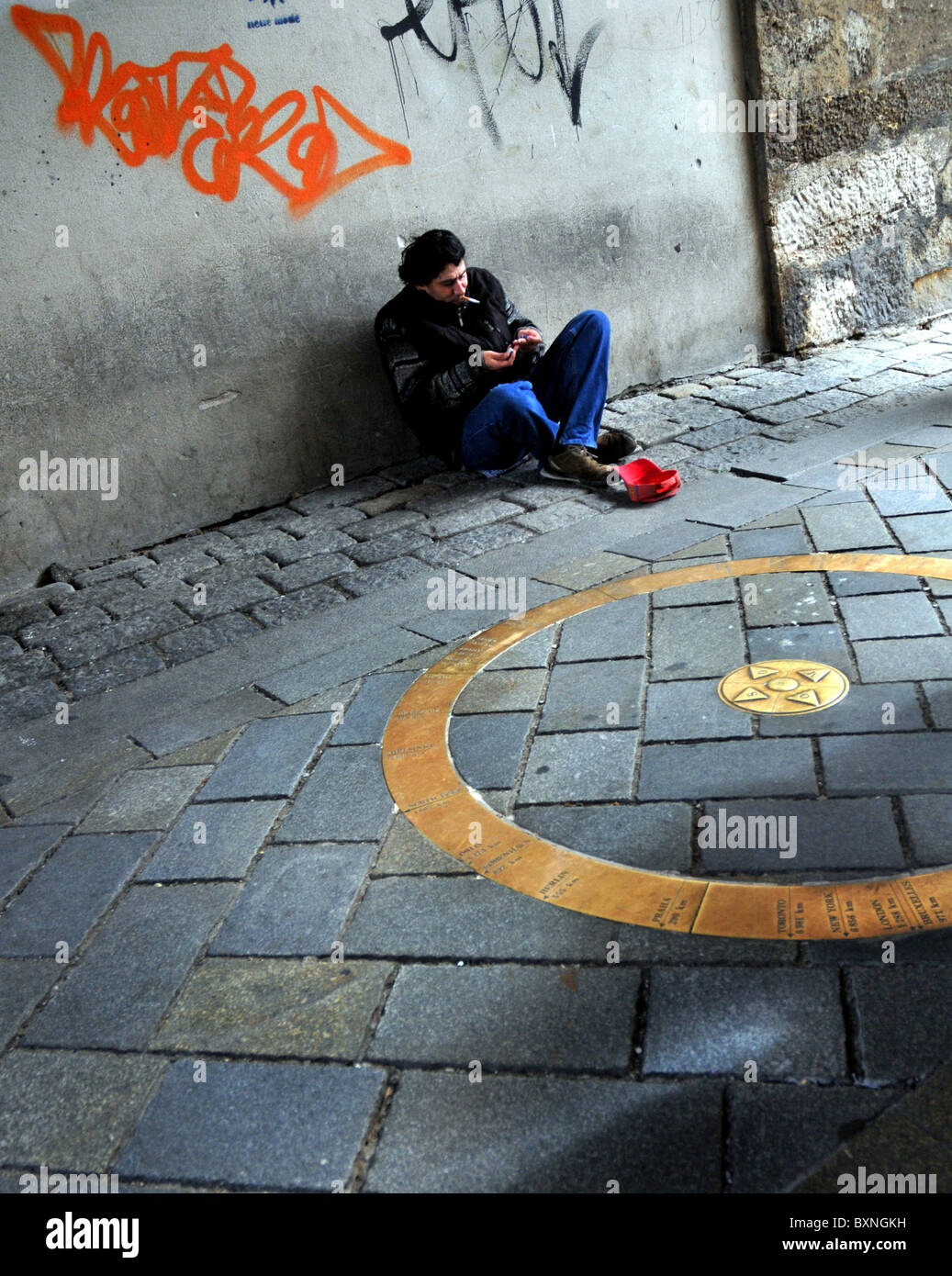 Homeless bratislava hi-res stock photography and images - Alamy