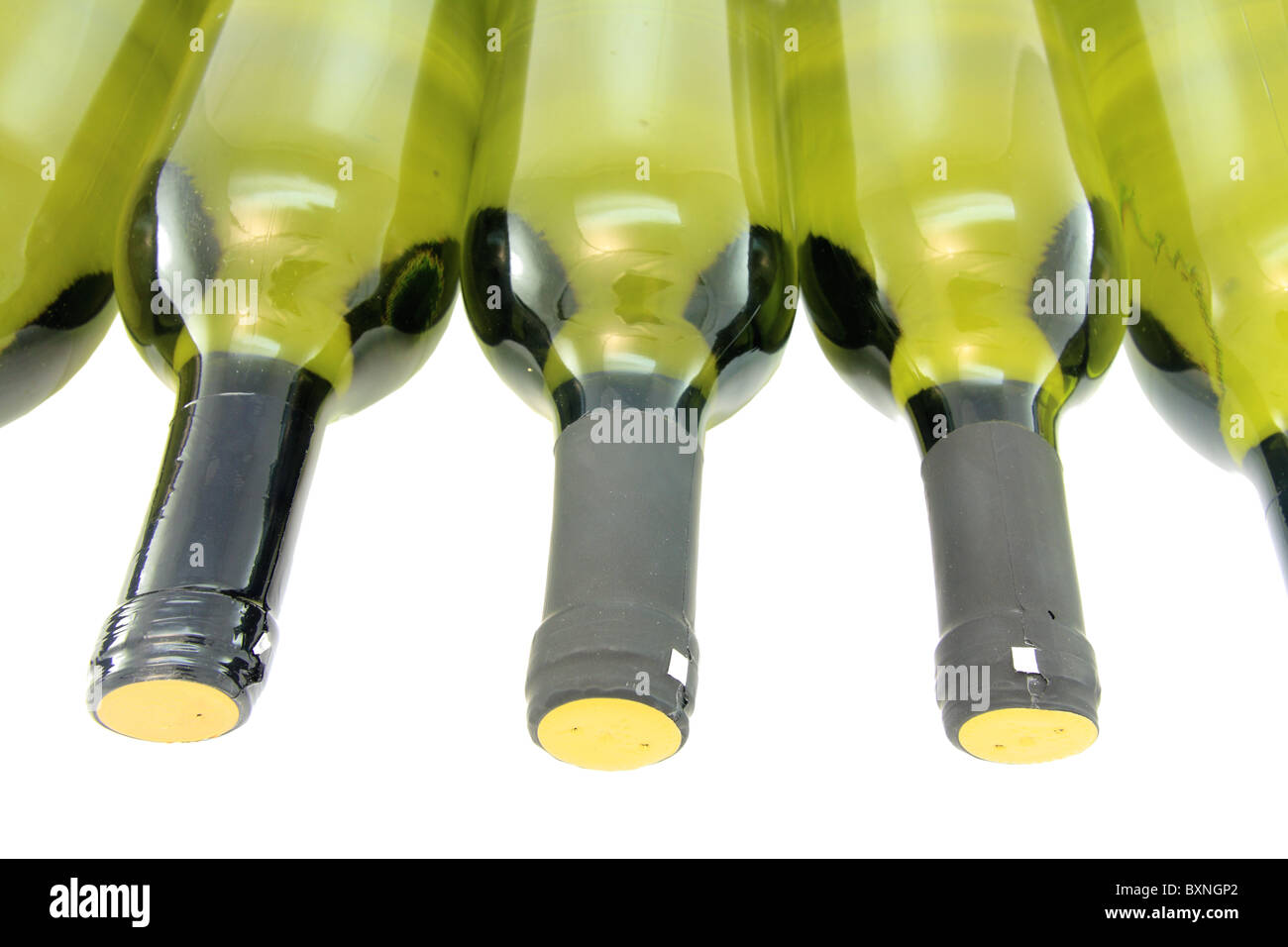 White wine glass bottle hi-res stock photography and images - Alamy
