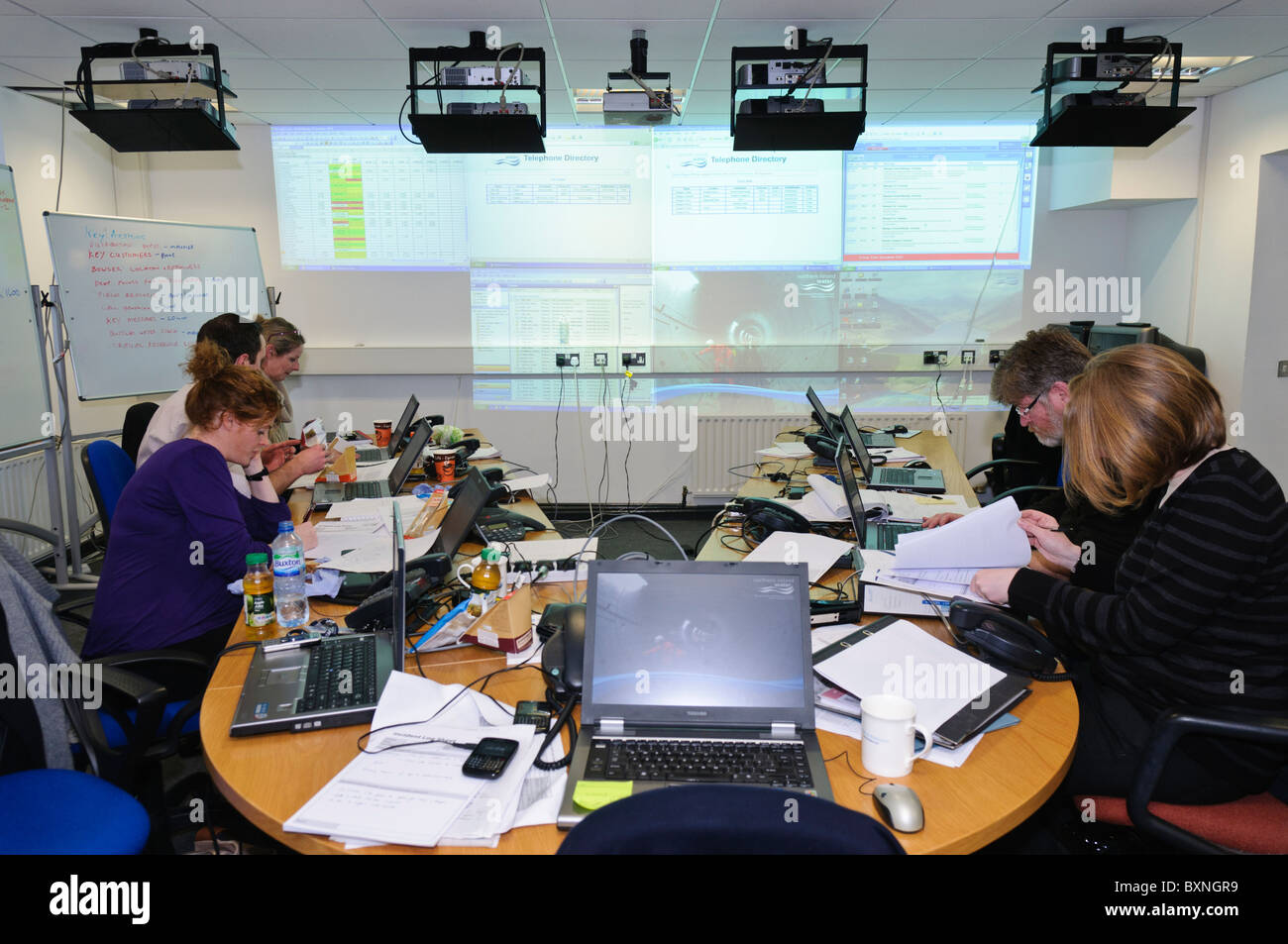 Incident room control hi-res stock photography and images - Alamy