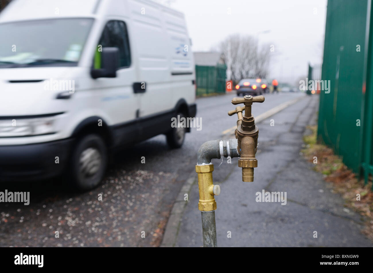Tap stand pipe water supply hi-res stock photography and images - Alamy