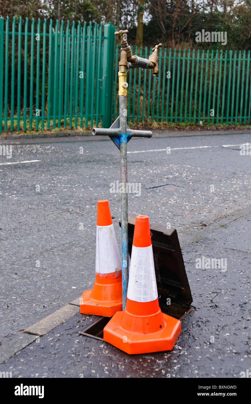 Tap stand pipe water supply hi-res stock photography and images - Alamy