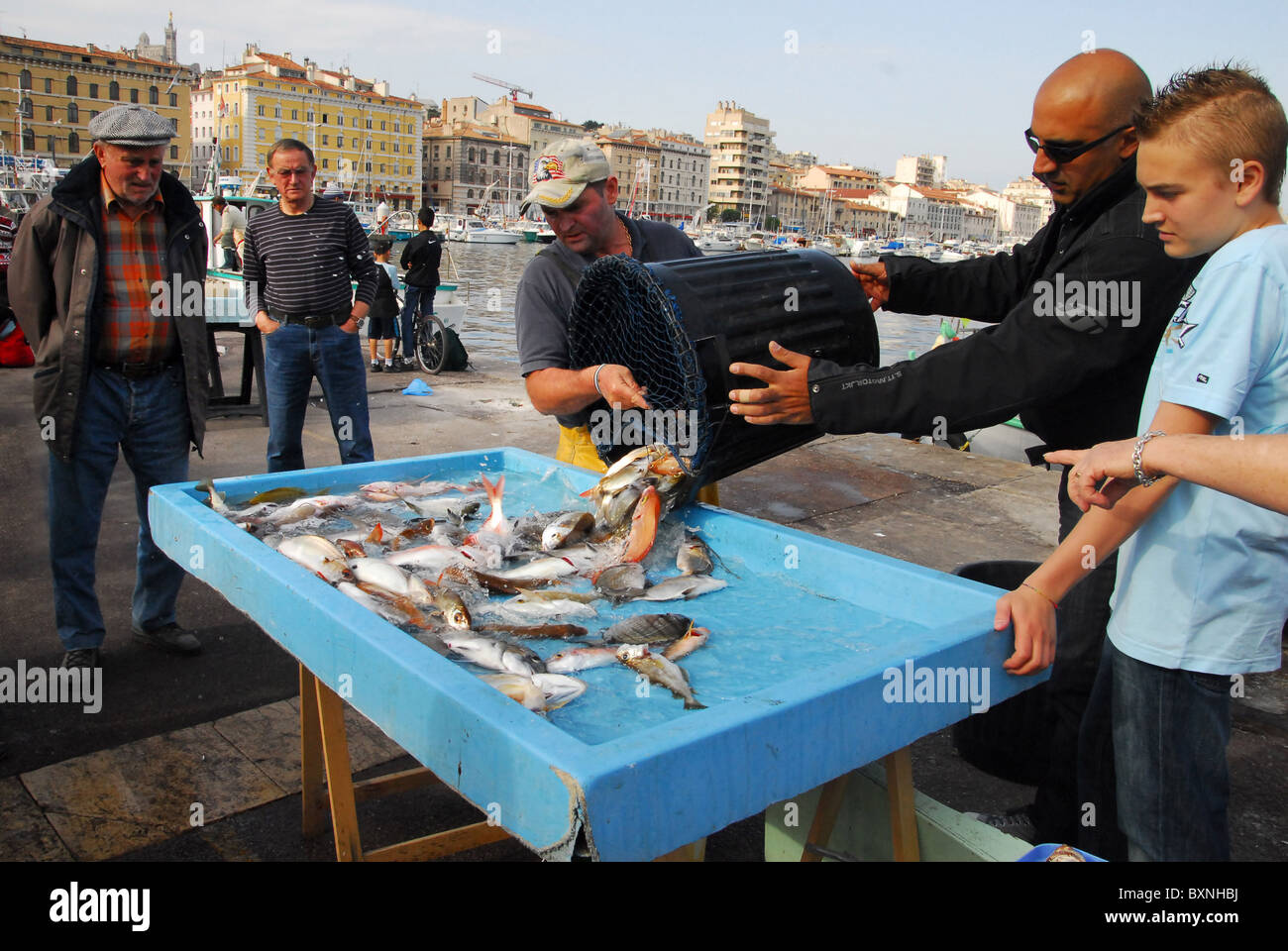 Fishermen Fish Port High Resolution Stock Photography and Images - Alamy