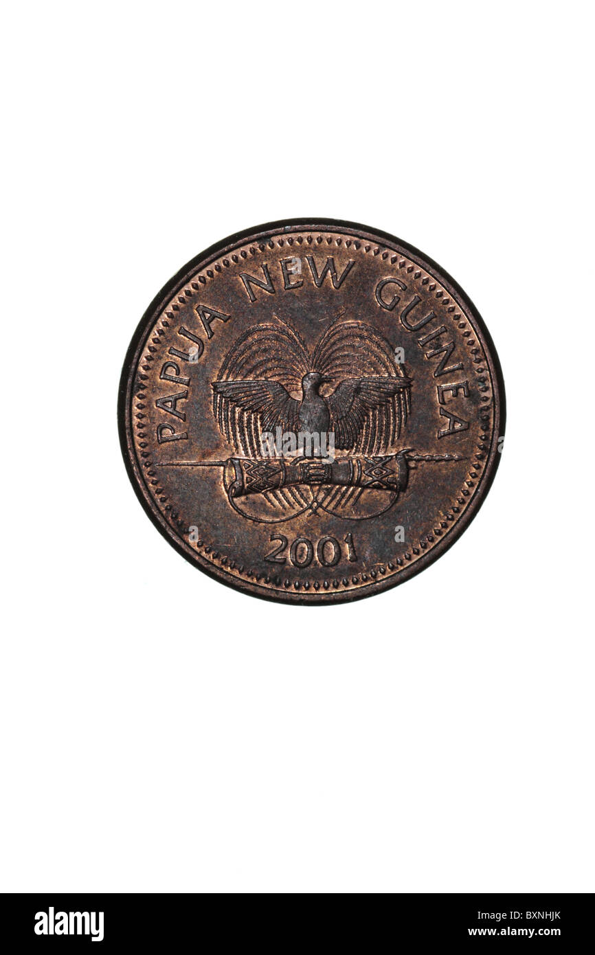 Papua New Guinea coin - 2 Toea Stock Photo - Alamy