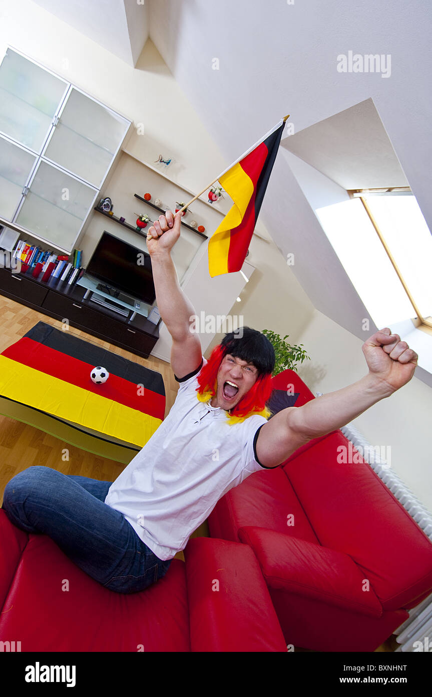 German football fan Stock Photo - Alamy