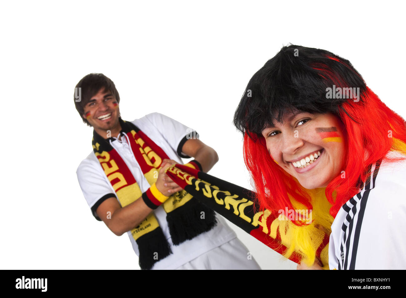 German football fans Stock Photo - Alamy