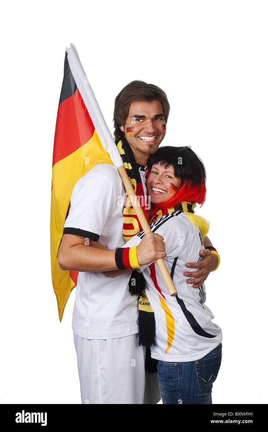 German football fans Stock Photo - Alamy